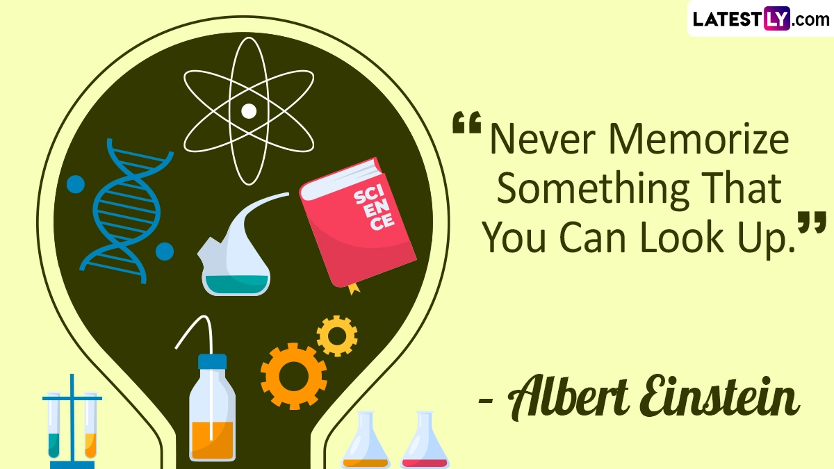 National Science Day 2023 Messages & Quotes on Science: Wishes ...