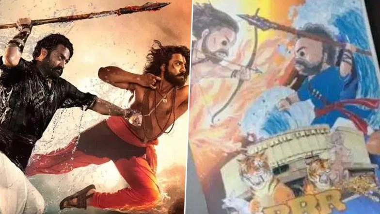 RRR Fever Takes Over Japan! Mother Makes Comic Book of Ram Charan, Jr NTR Starrer to Make Son ...