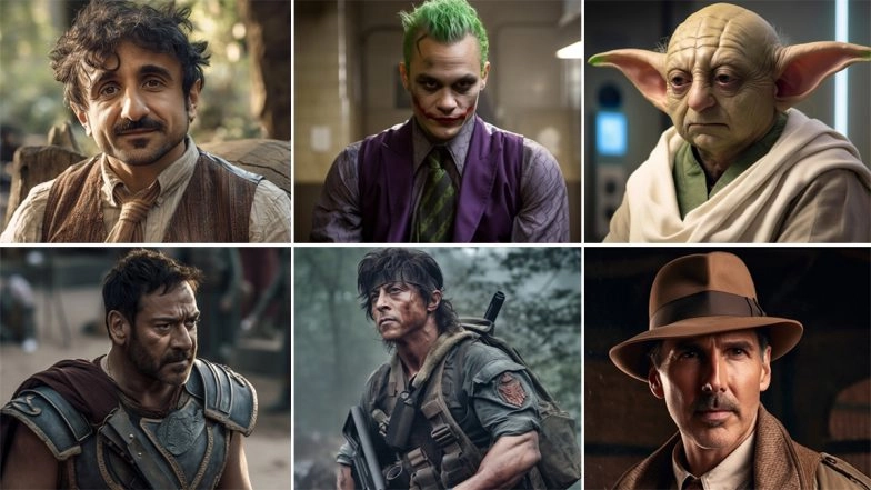 AI Reimagines Shah Rukh Khan As Rambo, Akshay Kumar As Indiana Jones ...