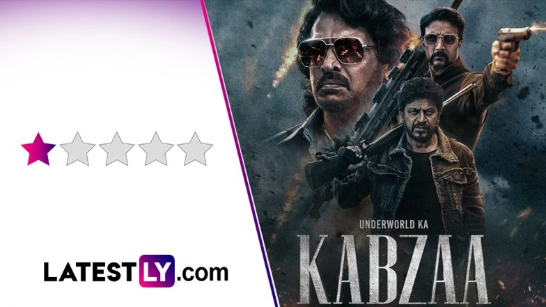 Kabzaa Movie Review: Upendra and Kichcha Sudeep's 'KGF Lite' Is A ...