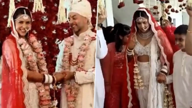 Dalljiet Kaur Ties the Knot With Nikhil Patel; Karishma Tanna and Ridhi Dogra Share Inside Pics ...