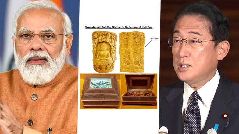 PM Narendra Modi Gifts Sandalwood Buddha Statue From Karnataka in ...