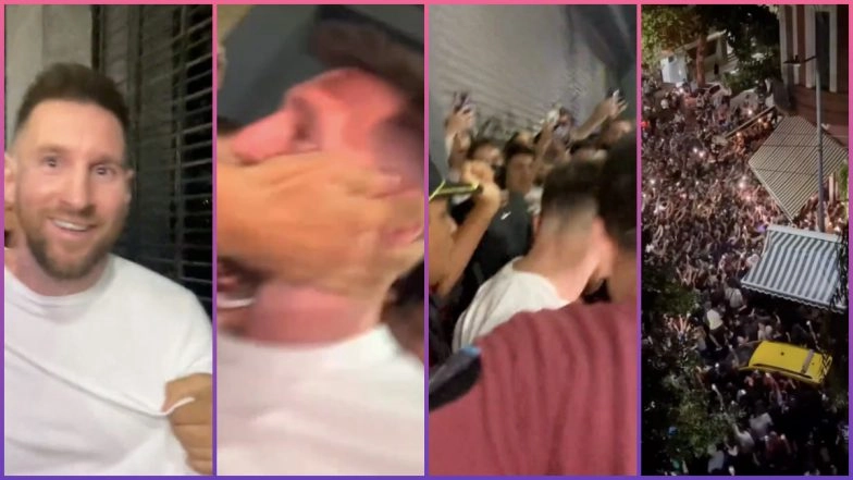 Lionel Messi Mobbed at a Restaurant in Buenos Aires, Police 'Rescues ...