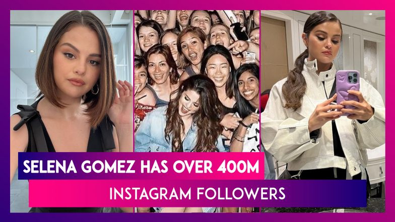 Selena Gomez Becomes First Woman To Hit 400 Million Instagram Followers ...