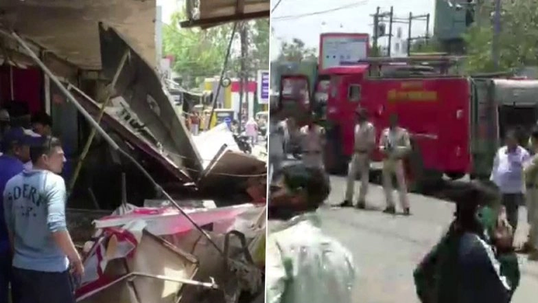 Madhya Pradesh Building Collapse: Three Injured After Portion of ...