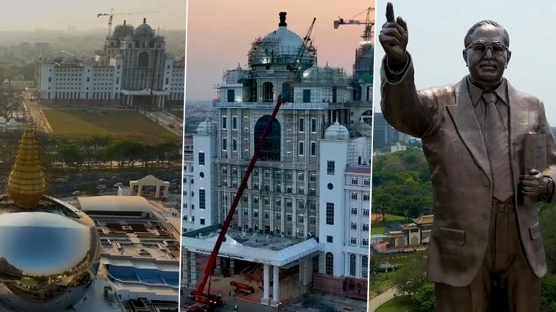 Telangana Martyrs’ Memorial, BR Ambedkar’s Statue and New Secretariat ...
