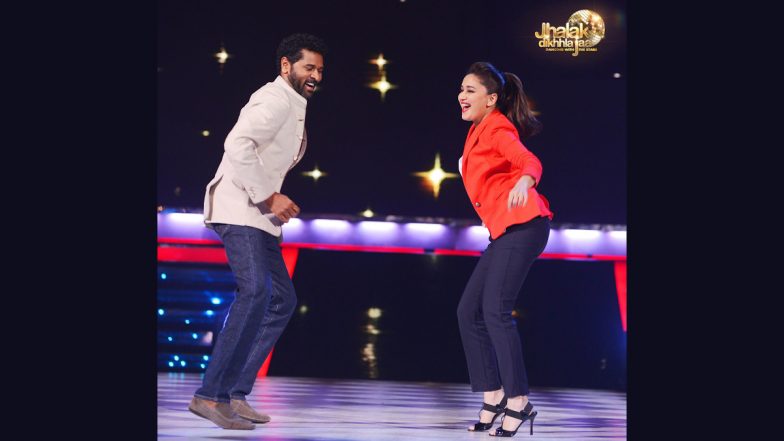 Madhuri Dixit Nene Wishes Choreographer Prabhu Deva for His 50th ...