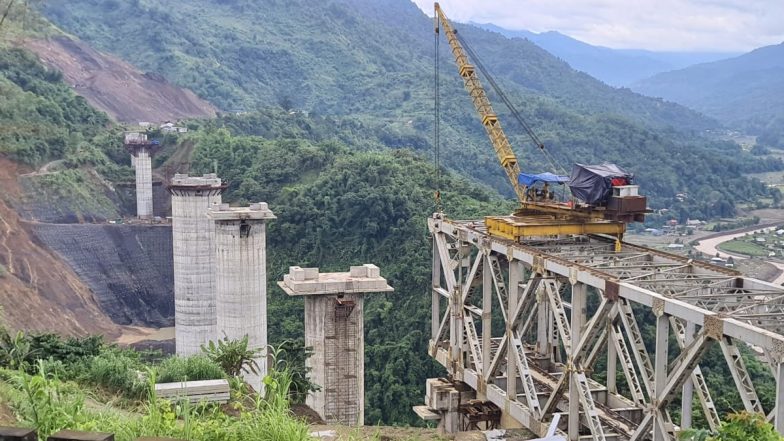 Manipur: World’s Tallest Pier Railway Bridge To Be Part of Jiribam ...