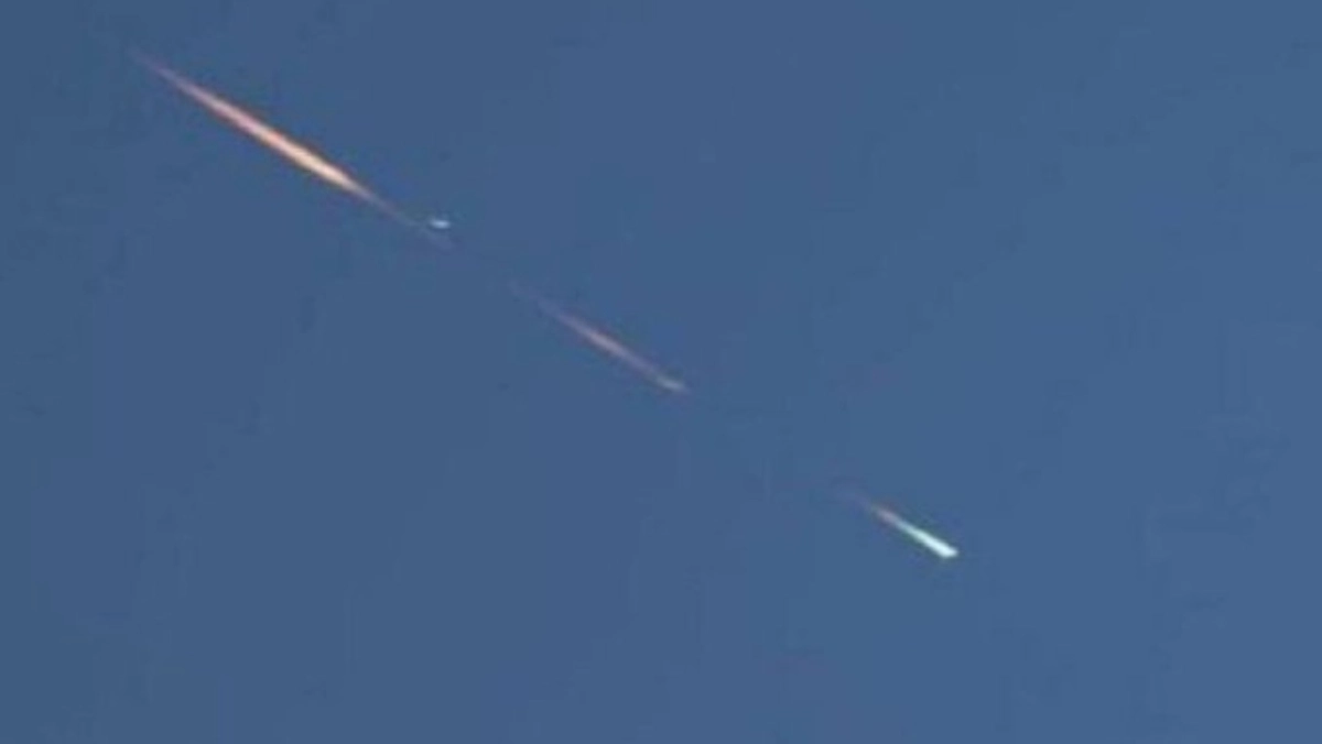 Meteorite Falling From The Sky