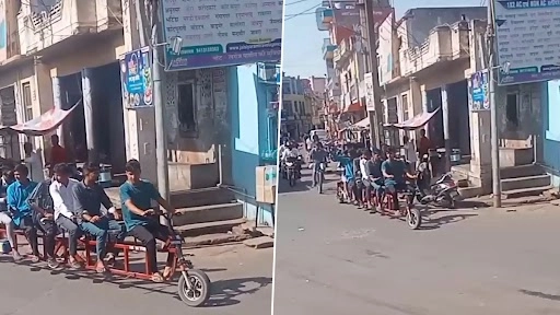 Rajasthan Man Makes Non-Polluting Tandem Bike for Multiple Riders ...