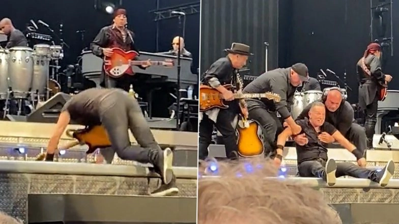 Bruce Springsteen Suffers Fall in Amsterdam but ‘Tougher Than the Rest ...