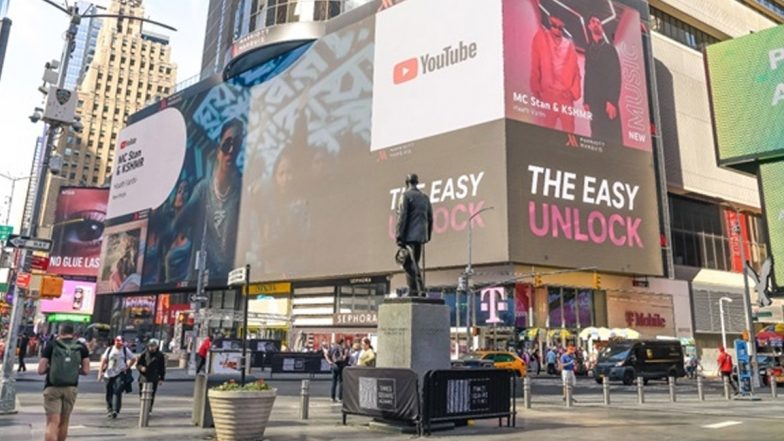 MC Stan Features on Times Sqaure; Rapper Shares How Has a Dream to Take ...