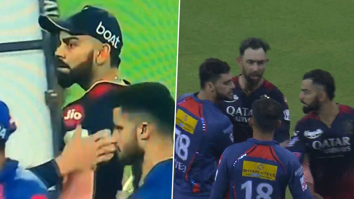 Cricket News Ipl 2023 Virat Kohli Naveen Ul Haq Involved In Heated