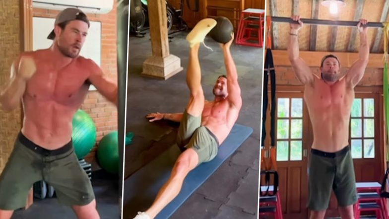Chris Hemsworth’s Latest Workout Video Exposes More Than Just His Abs ...