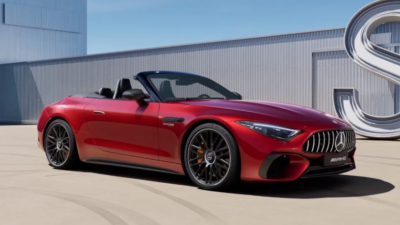 Mercedes-Benz SL55 AMG India Launch Imminent; Checkout Launch Date ...