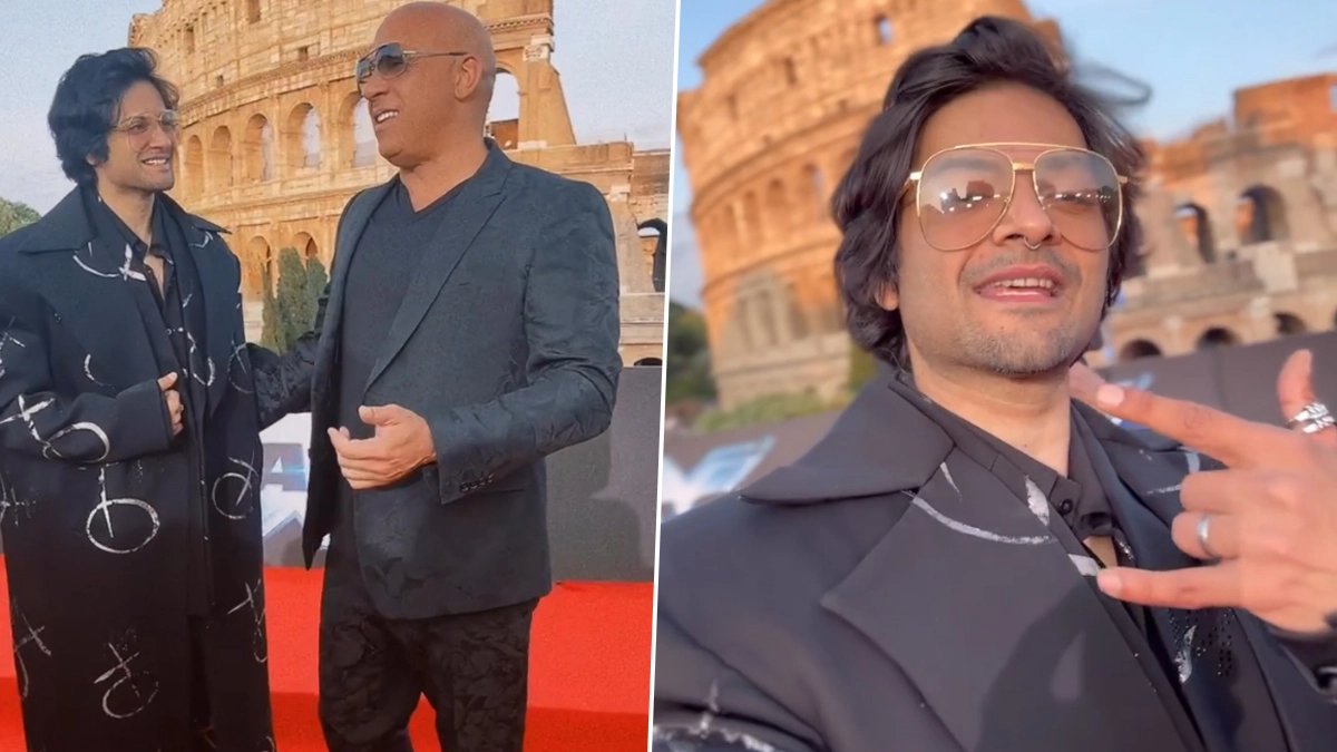 Agency News | Actor Ali Fazal Attends Fast X Rome Premiere With Vin ...
