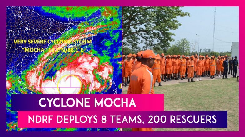 Cyclone Mocha Intensifies Into Very Severe Storm; NDRF Deploys Eight Teams, 200 Rescuers In ...