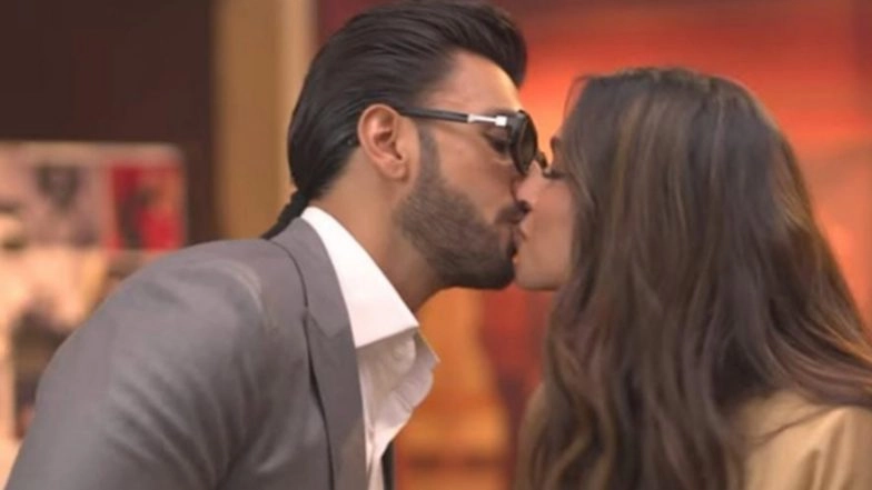 Deepika Padukone and Ranveer Singh Kiss and Hold Hands During the Actress' TIME Mag Interview ...