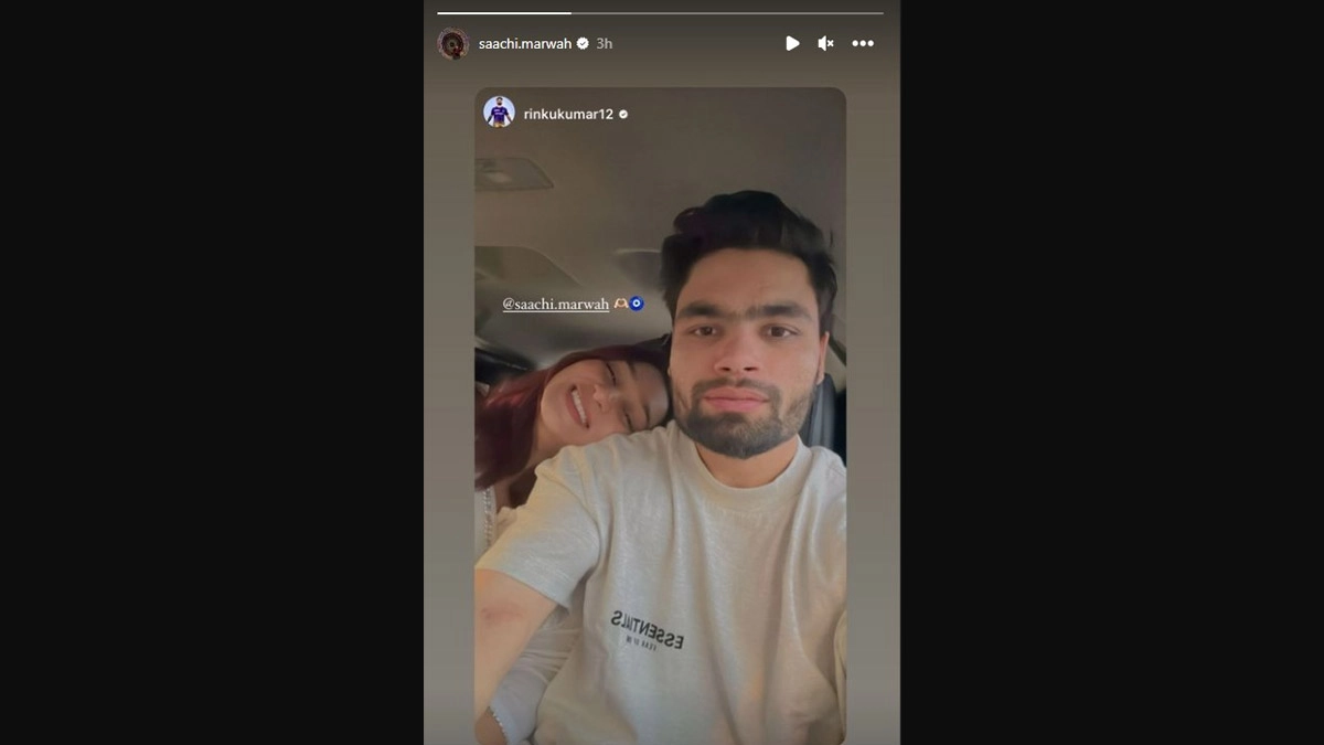 Nitish Rana's Wife Saachi Marwah Celebrates Rinku Singh's Blistering ...