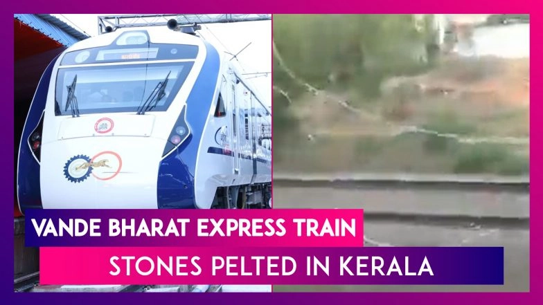 Vande Bharat Express Train: Stones Pelted At The Train Between Thirunavaya & Tirur In Kerala ...