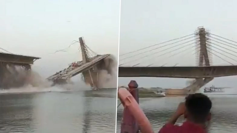 Bihar Bridge Collapse Video: Under Construction Aguwani-Sultanganj ...