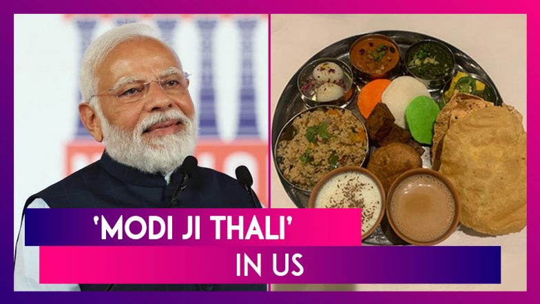 ‘Modi Ji Thali’ In US: New Jersey Restaurant Launches The Special Thali ...