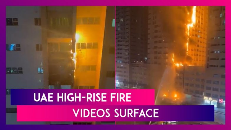 UAE High-Rise Fire: Massive Blaze Breaks Out At Residential Tower In ...