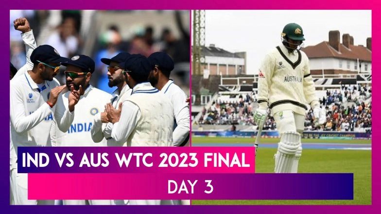 IND vs AUS WTC 2023 Final Day 3: India Stage Small Comeback, Australia ...