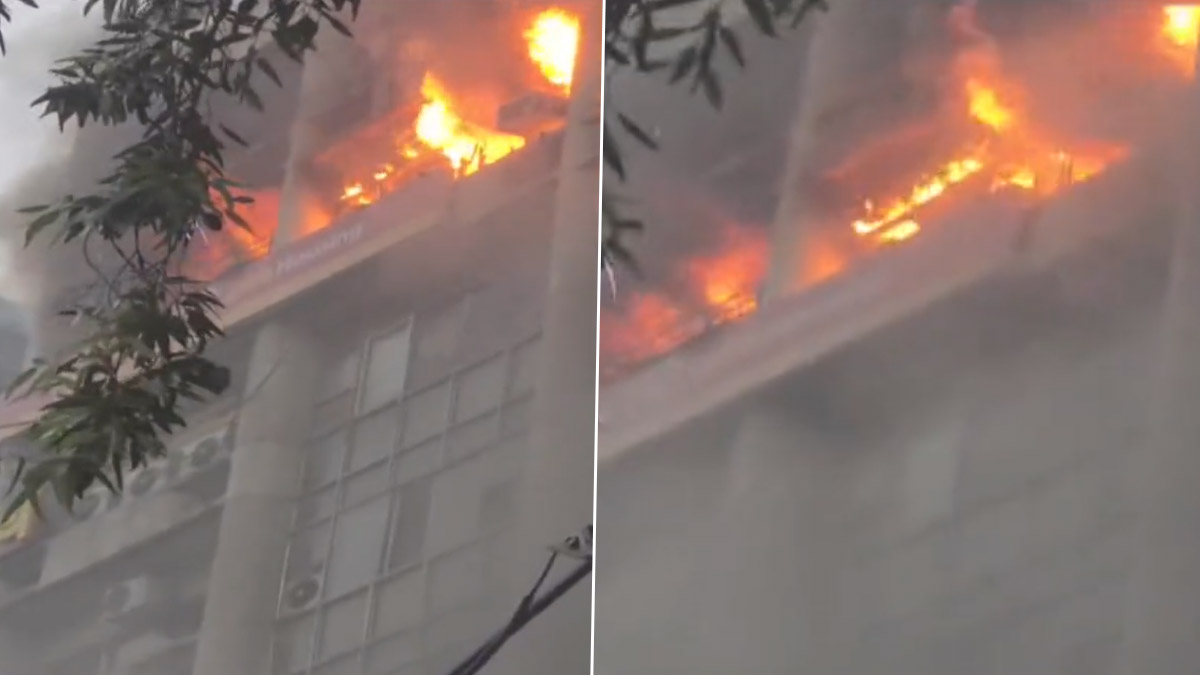 Agency News | Fire at DCM Building on Barakhamba Road | LatestLY