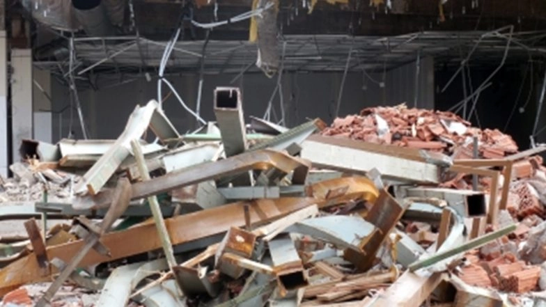 Uttar Pradesh Hall Collapse: Under-Construction Cinema Hall Lintel Collapses in Amroha; Two ...