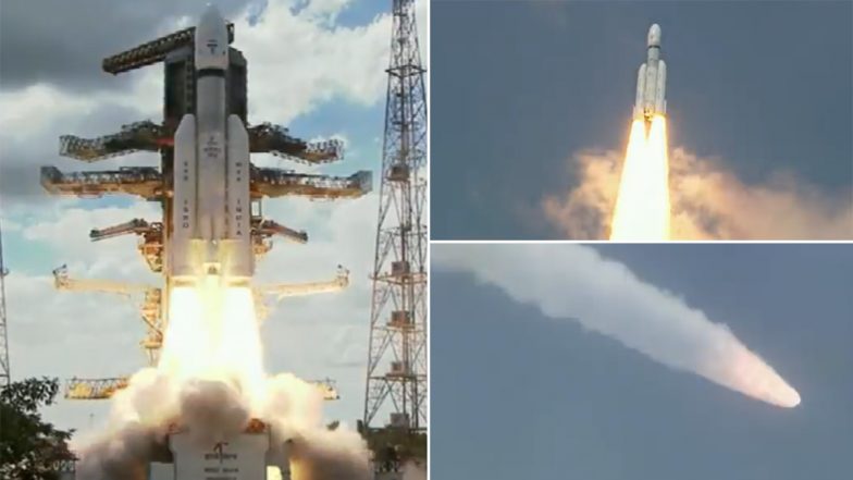 Chandrayaan 3 Launched Into Space by ISRO Video: India's 'Bahubali ...
