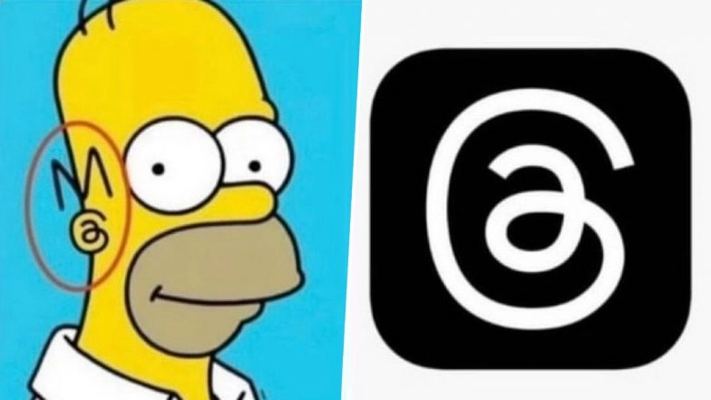 Did Simpsons Also Predict The Threads App? Photoshopped Image Showing ...
