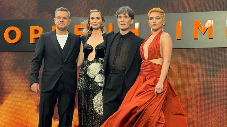 Oppenheimer: Cast of Christopher Nolan's Film Leave London Premiere ...