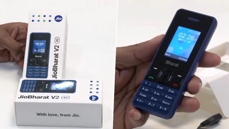 Jio Bharat V2 4g Launched Reliance Jio Launches India S Most
