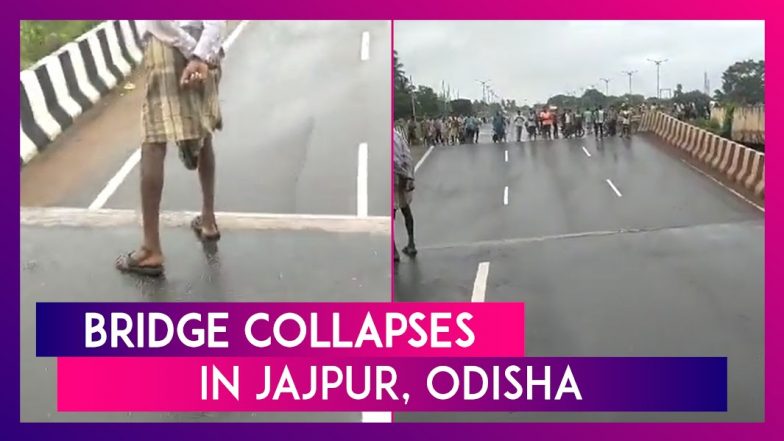 Odisha Bridge Collapse: Portion Of Bridge Collapses On NH-16 In Jajpur ...