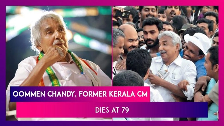 Oommen Chandy, Former Kerala Chief Minister & Veteran Congress Leader ...