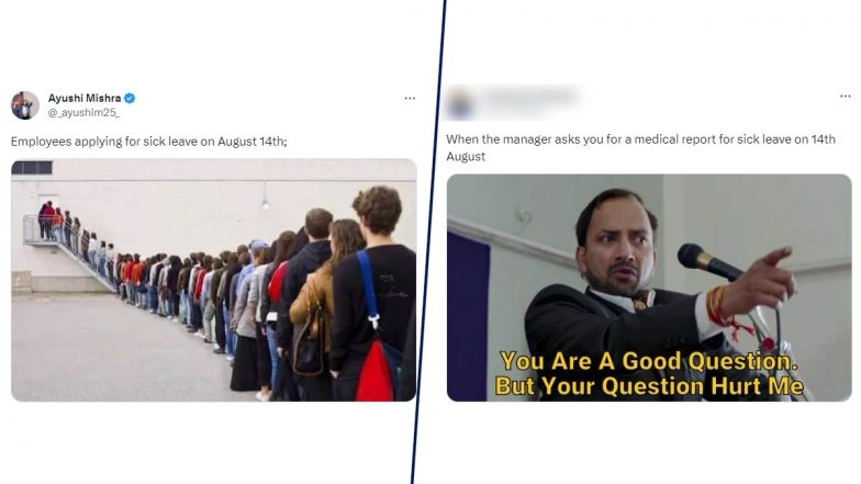 'August 14 Sick Leave' Memes, Funny Jokes Go Viral as Employees Plan To ...