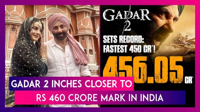 Gadar 2 Collections: Sunny Deol & Ameesha Pate’s Film Crosses Rs 450 Crore Mark At The Domestic ...