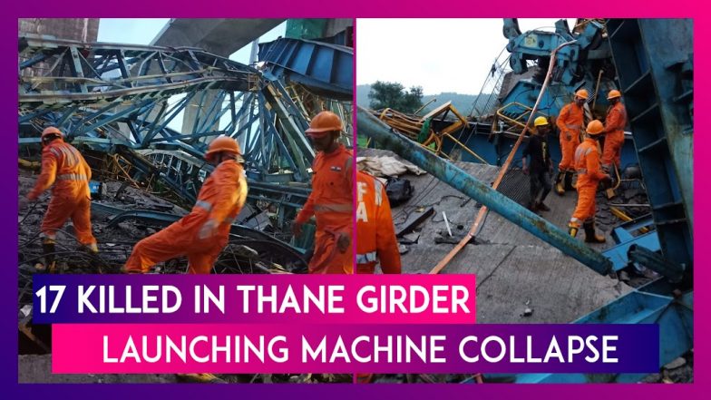 Thane Girder Launching Machine Collapse: 16 Killed In Crane Accident At ...