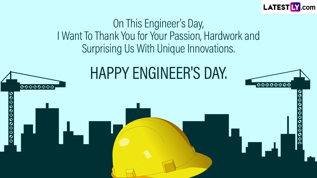 Engineer's Day 2023 Wishes & HD Images: WhatsApp Status, Wallpapers ...