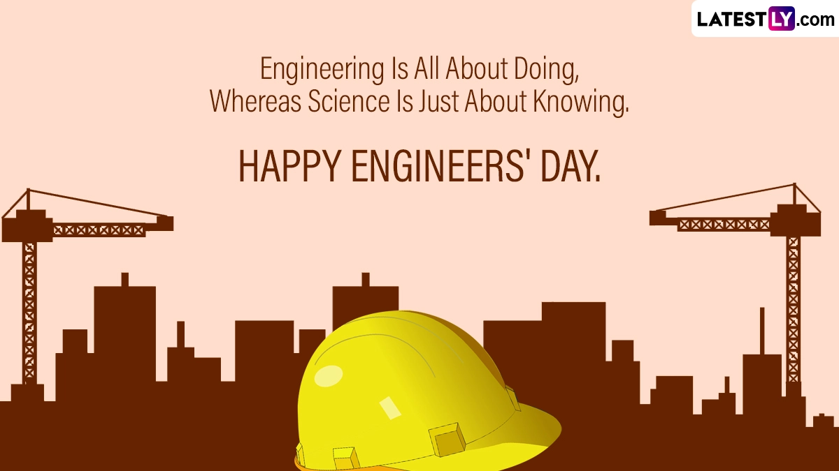 Engineer's Day 2023 Wishes & HD Images: WhatsApp Status, Wallpapers ...