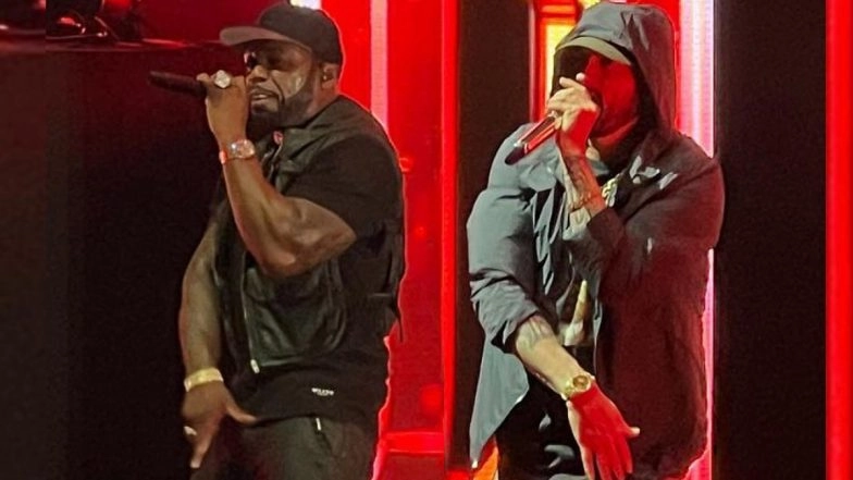 Lap Tour Concert 2023: Eminem Makes Surprise Appearance With 50 Cent at ...