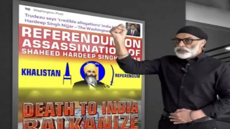 Gurpatwant Singh Pannun, Designated Khalistani Terrorist and Chief of ...