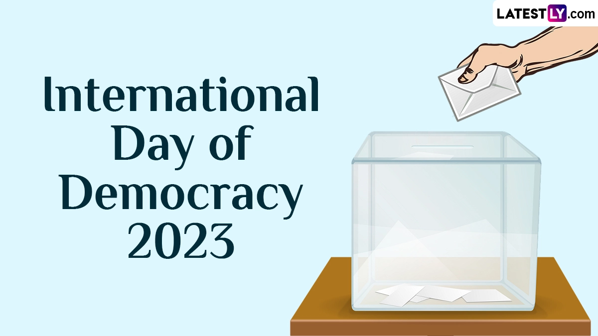 Festivals & Events News | Wish Happy Democracy Day 2023 With Quotes ...