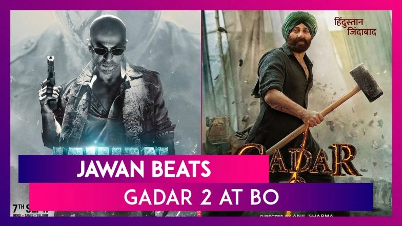 Jawan BO: Shah Rukh Khan’s Jawan Beats Pathaan & Sunny Deol’s Gadar 2 ...