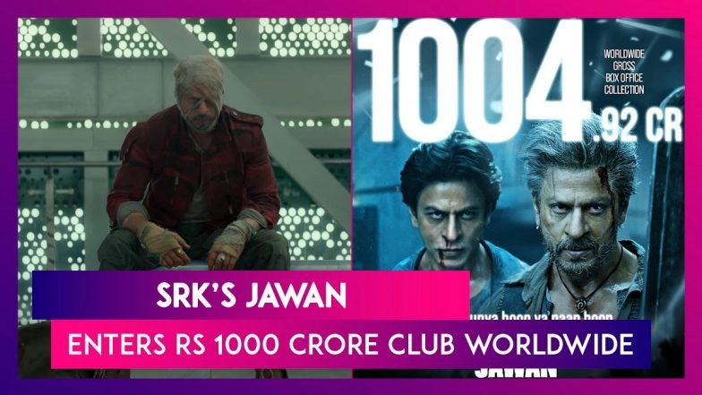 Jawan: Shah Rukh Khan-Atlee's Film Earns Rs 1000 Crore Worldwide, Second SRK Film To Achieve ...