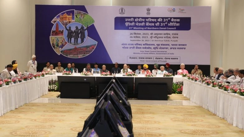 Northern Zonal Council Meeting Discusses Over 28 Issues; Union Home ...