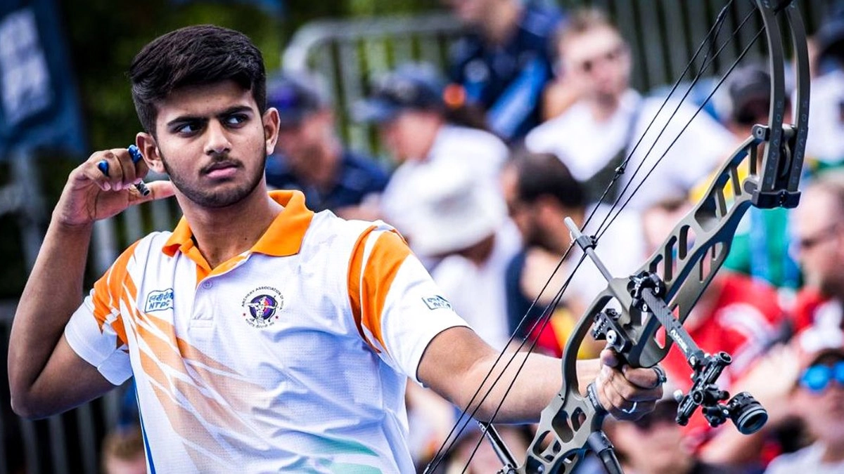 Agency News | Hyundai Archery World Cup 2023: Indian Archer Prathamesh ...