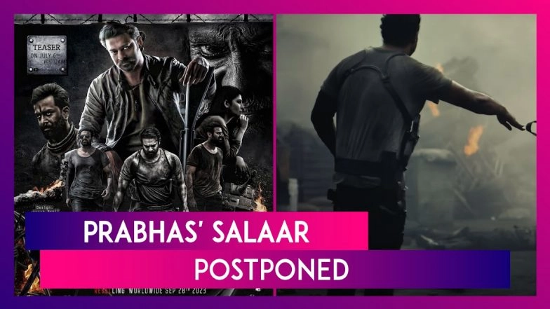 Salaar Postponed; Makers Drop Official Statement Confirming Delay of ...
