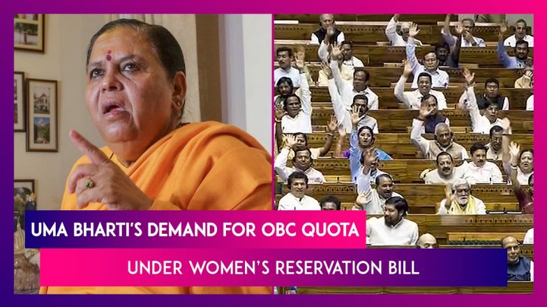 PM Narendra Modi In Bhopal: BJP Leader Uma Bharti Raises Demand For OBC ...